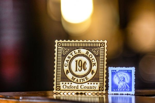 19th Edition: 19¢ Castle Rock Wooden Stamp – LightBox & 19th Edition
