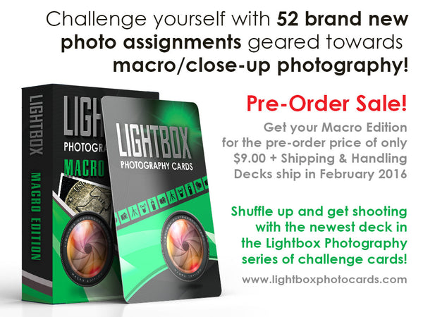 LightBox Photography Cards: Macro Edition – LightBox & 19th Edition